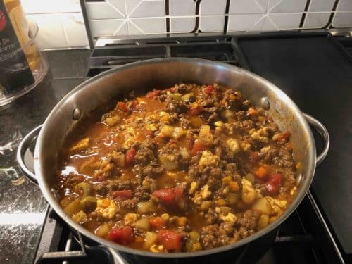Cuban Picadillo With Potatoes, Olives, Raisins & Mucho Seasoning ...