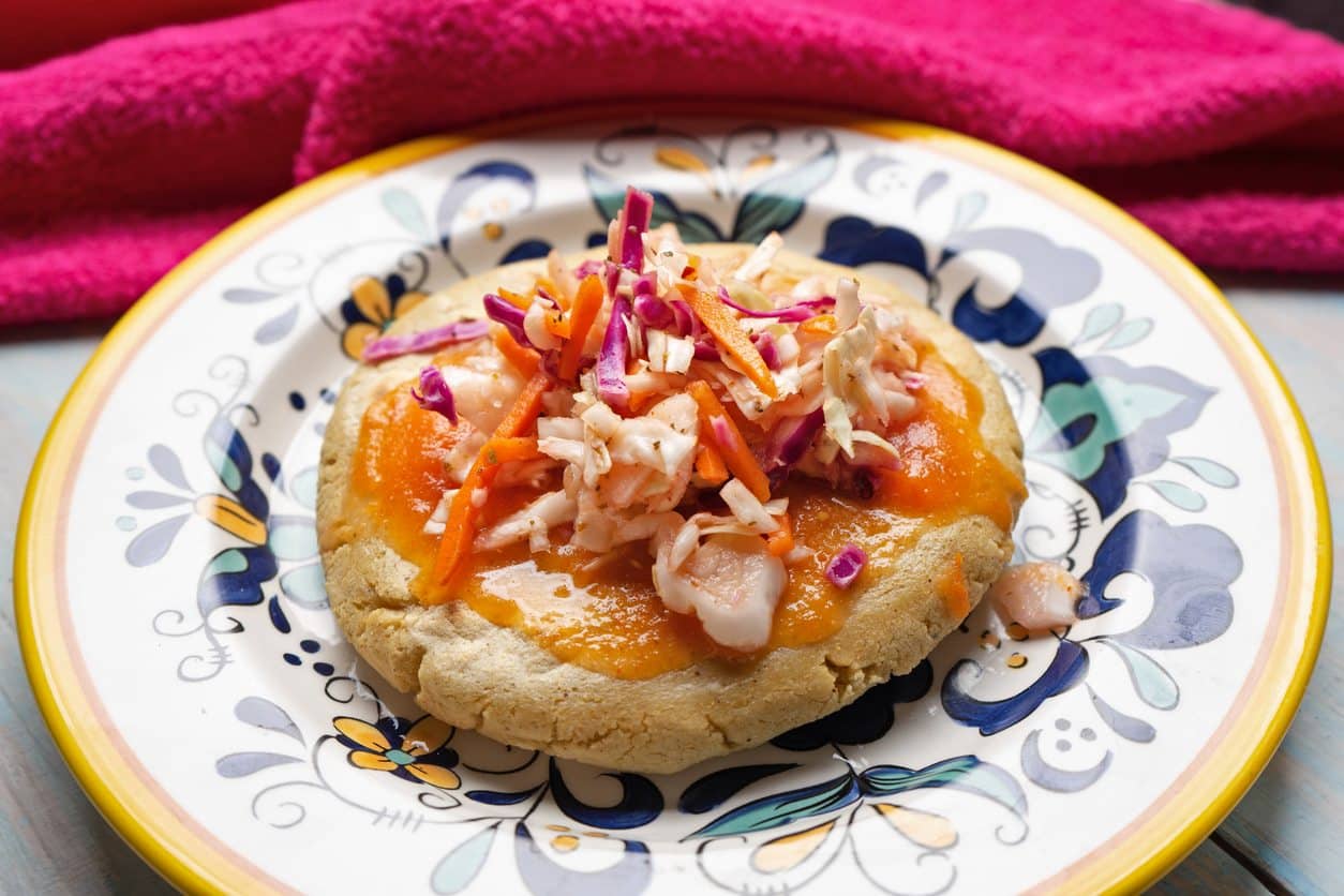 Pupusas with Curtido & Tomato Salsa, El Salvador’s #1 Food – Familia ...